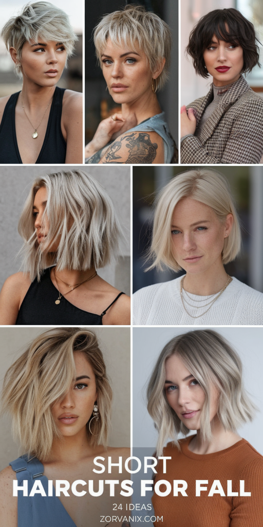 Cute Short Haircuts for Fall 2024 – Best Fall Bob and Curly Styles for ...