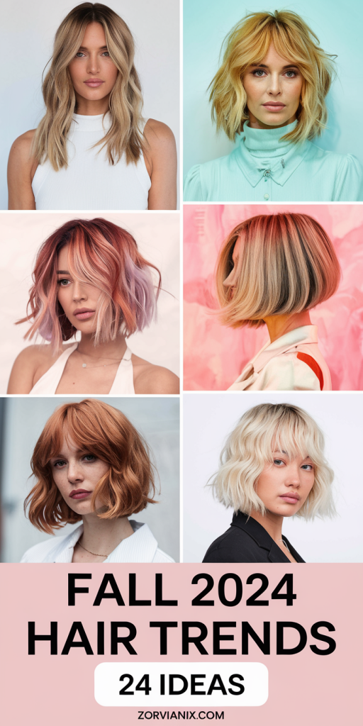 Top Fall 2024 Hair Trends: 24 Ideas for Blonde, Brunette, and More Haircuts