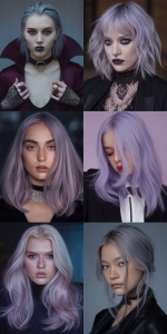 20 Vampire Hairstyles for Women: Gothic, Victorian, Curly, and Short ...