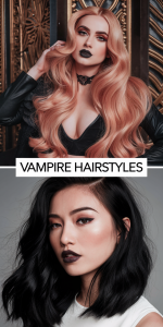20 Vampire Hairstyles for Women: Gothic, Victorian, Curly, and Short ...