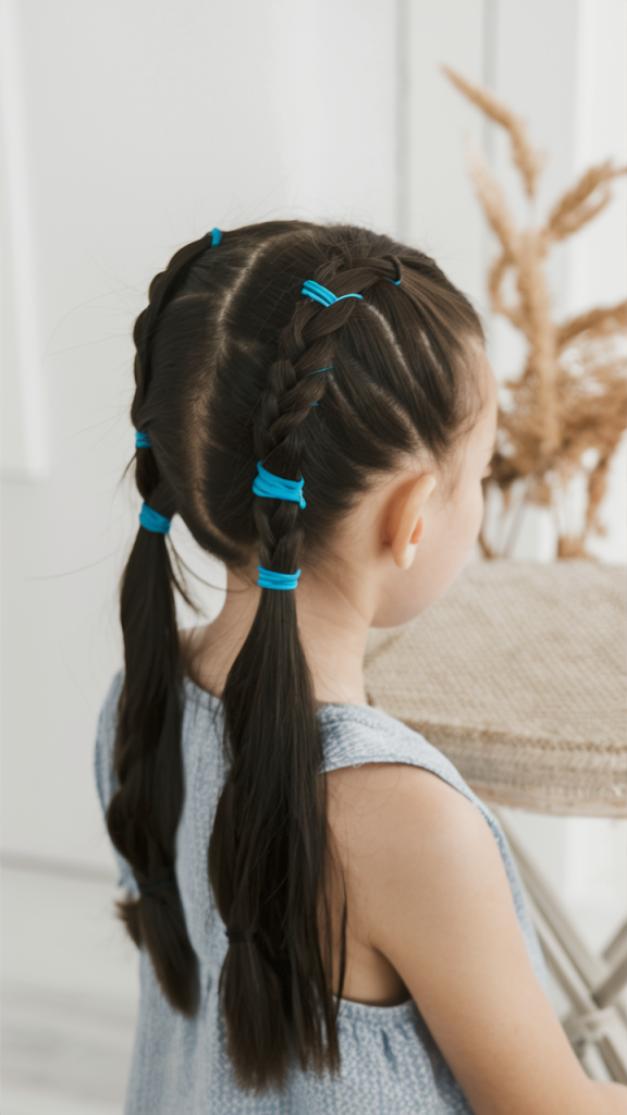 21 Cute and Easy Braid Hairstyles for Kids 2025 – Quick, Knotless, and ...