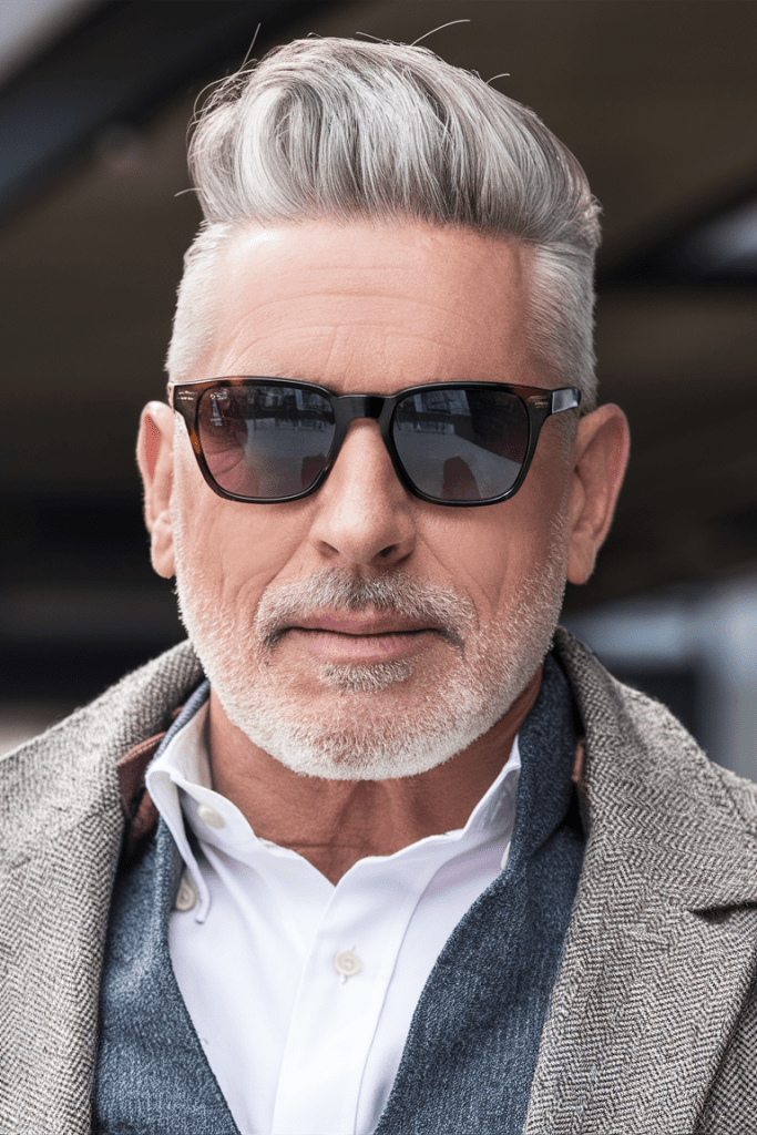 21 Trendy Hairstyles for Men Over 50 - 2025 | Best Short, Long, Grey ...