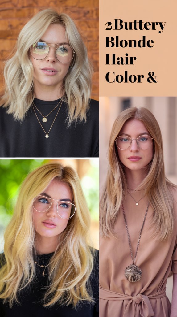 25 Buttery Blonde Hair Color Ideas 2025 - Short, Balayage, Highlights ...