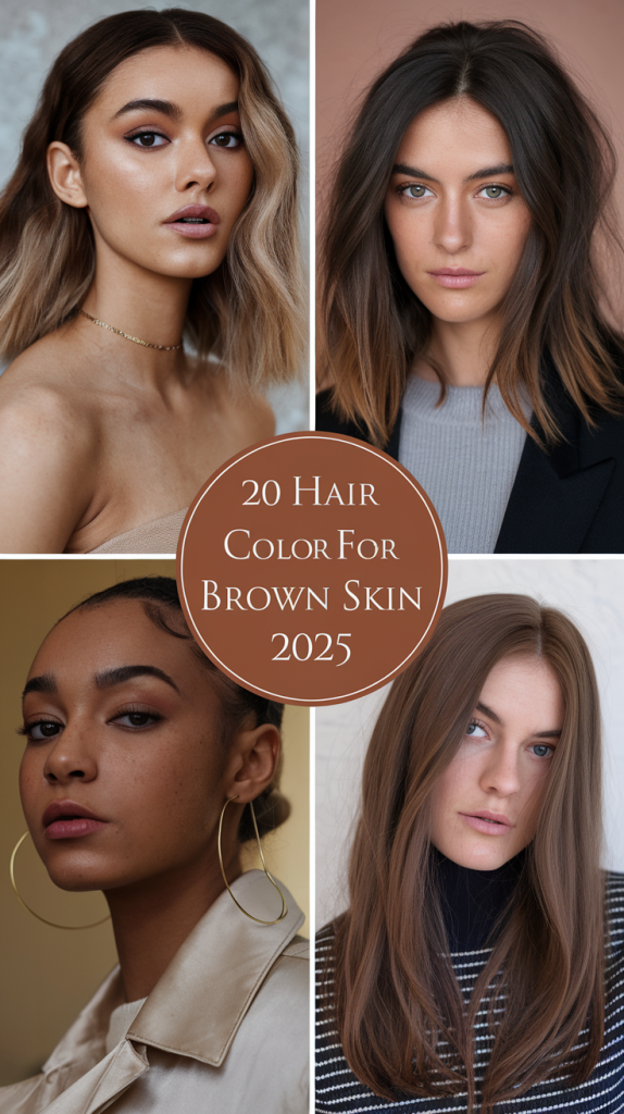20 Trendy Hair Color Ideas for Brown Skin 2025: Indian, Latina, Curly ...