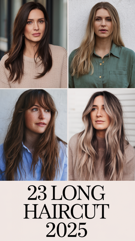 23 Trendy Long Haircut Ideas for 2025: Layers, Bangs, and Extra Inspiration