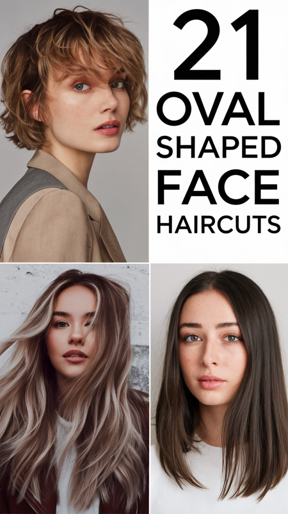 21 Oval Shaped Face Haircuts - 2025 Ideas for Women Long, Medium, and ...