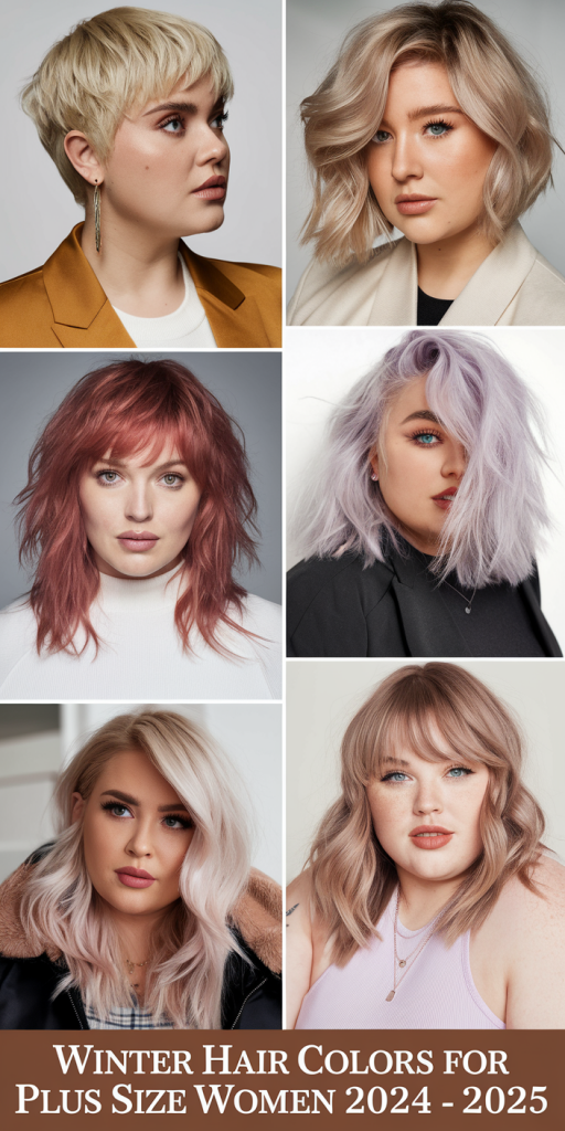 Winter Hair Colors for Plus Size Women 2024 - 2025: 21 Ideas for Fall ...