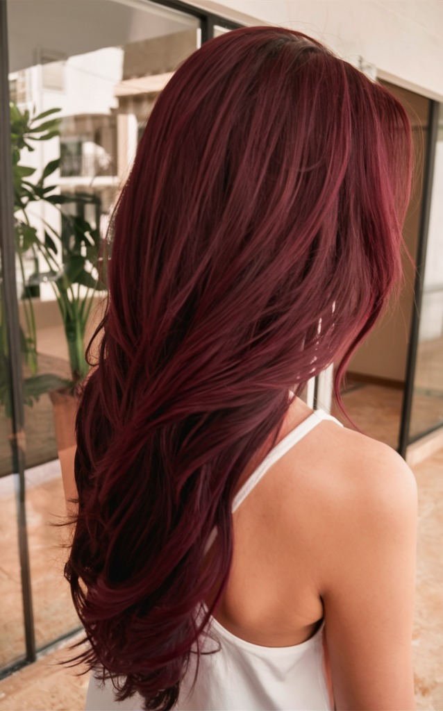 Burgundy Hair Color 2025: 23 Cool Ideas in Dark Red, Wine, Plum, and ...
