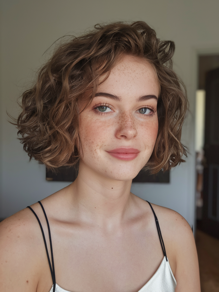 22 Short Curly Haircuts - 2025: Perfect Styles for Women, Indian, Pixie ...