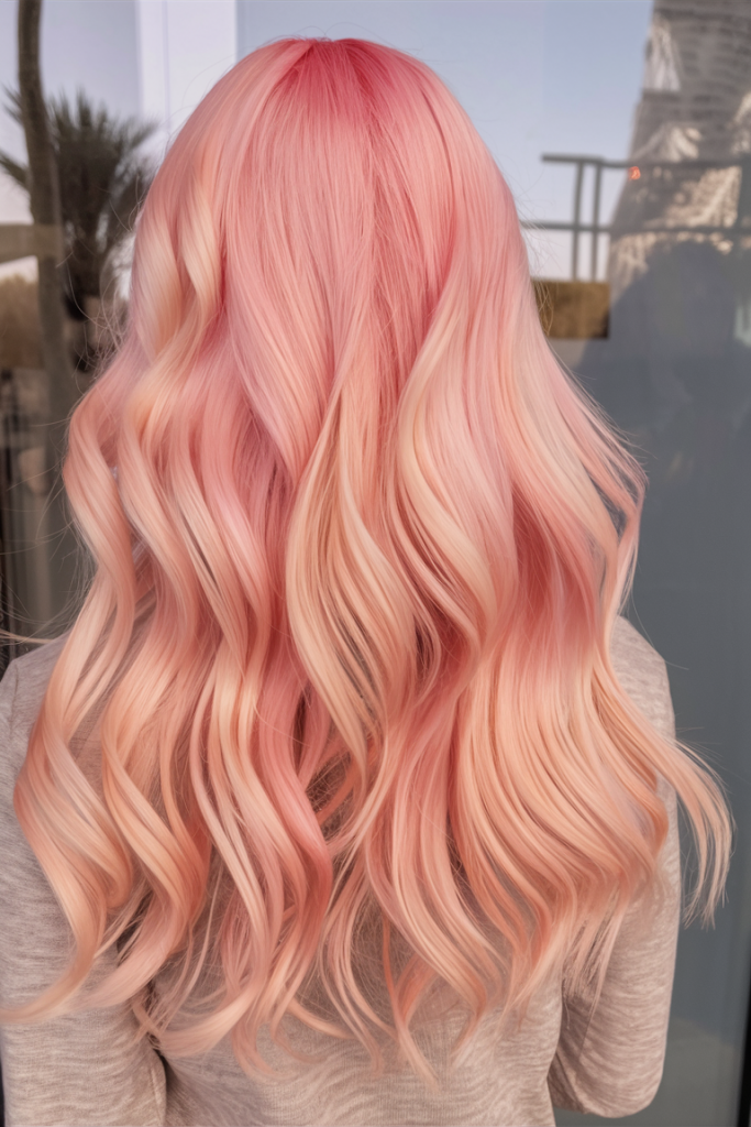 Peach Hair Color 2025: 23 Stunning Ideas from Rose Gold to Coral Pastel ...