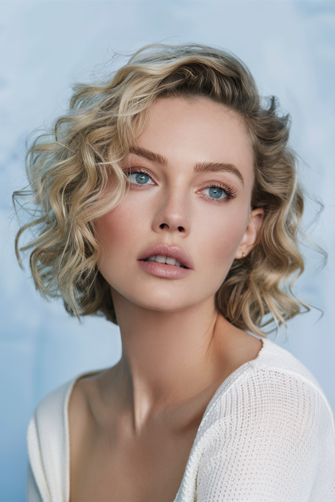23 Ideas for Short Curly Hair with Layers 2025: Messy Bobs, Face ...