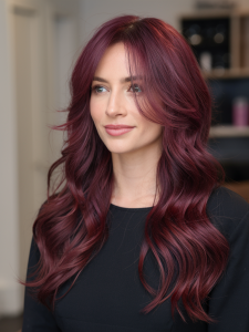 Burgundy Hair Color 2025: 23 Cool Ideas in Dark Red, Wine, Plum, and ...