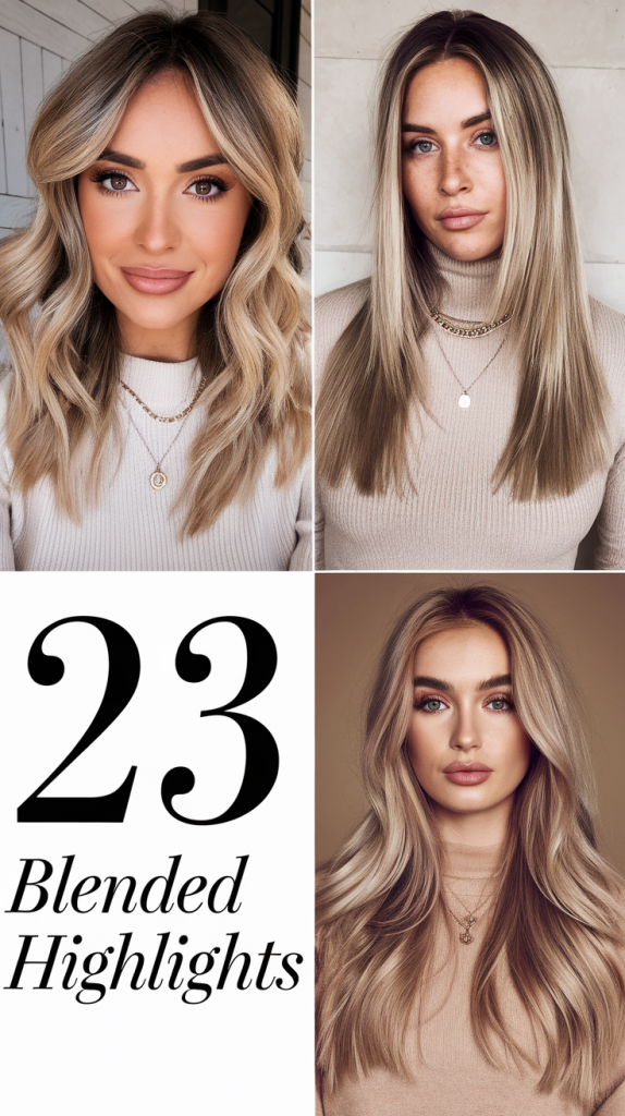 Blended Highlights 2025: 23 Stunning Ideas for Dark, Brown, Grey, and ...