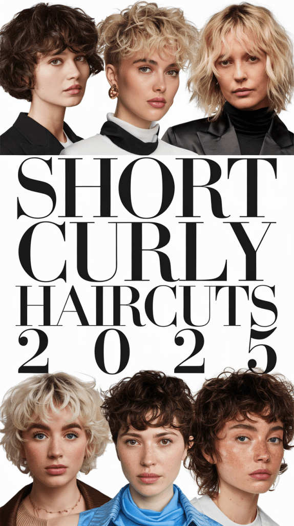 22 Short Curly Haircuts - 2025: Perfect Styles for Women, Indian, Pixie ...