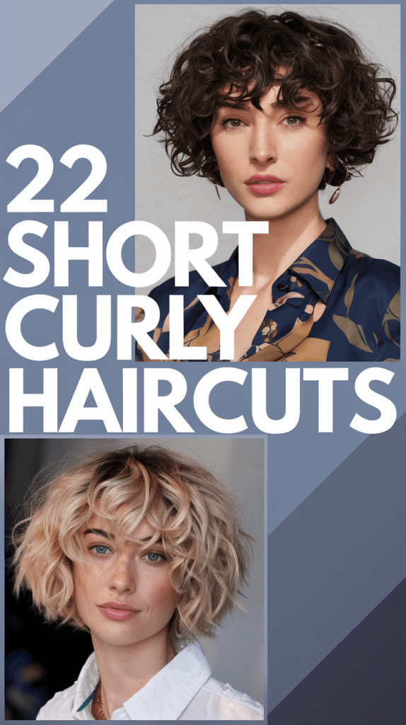 22 Short Curly Haircuts - 2025: Perfect Styles for Women, Indian, Pixie ...