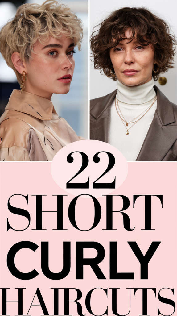 22 Short Curly Haircuts - 2025: Perfect Styles for Women, Indian, Pixie ...