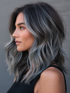 20 Unique Dark Hair Color Ideas for Spring 2025: Balayage, Highlights ...
