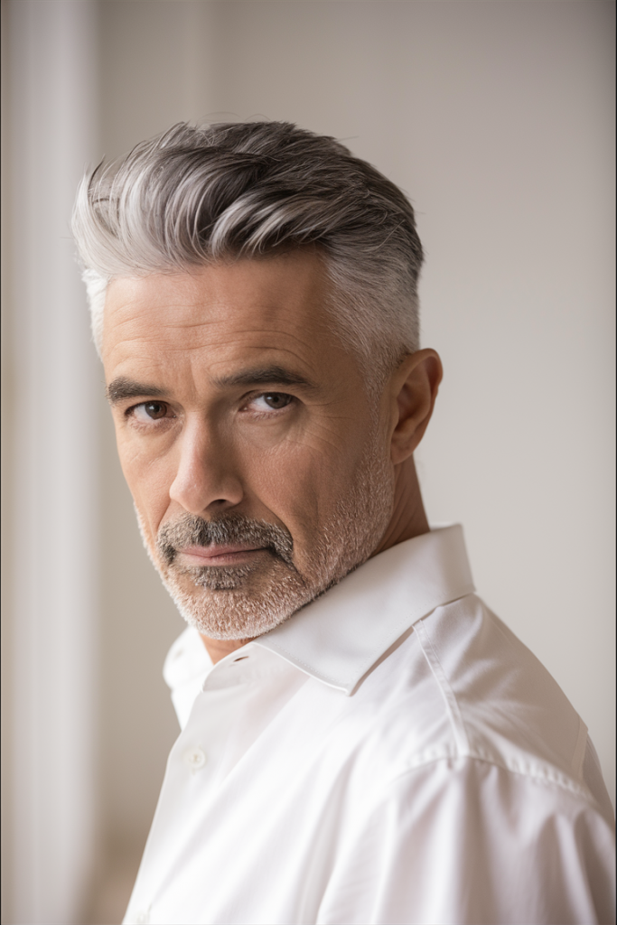 21 Best Spring Hairstyles for Men Over 50 – Stylish Ideas for Grey ...