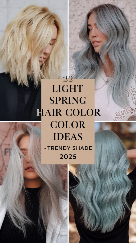22 Light Spring Hair Color Ideas - Trendy Shade 2025 for Brunettes and More