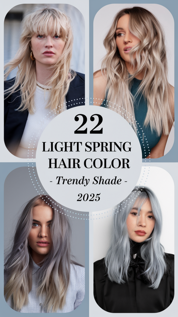 22 Light Spring Hair Color Ideas - Trendy Shade 2025 for Brunettes and More