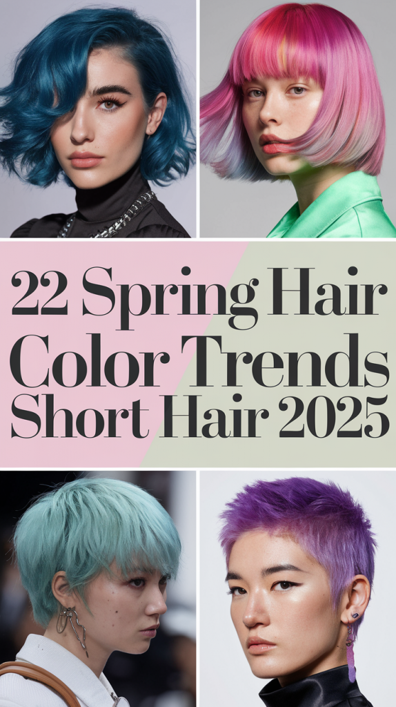 Spring Hair Color Trends for Short Hair 2025 - 20 Best Ideas for Women