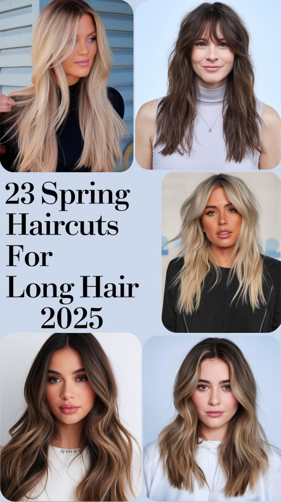 Spring Haircuts for Long Hair 2025: 23 Beautiful, Trendy, and Unique ...