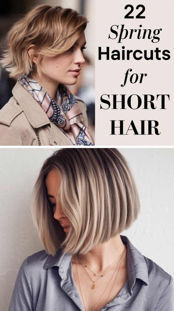 22 Best Spring Haircuts for Short Hair 2025: Trends for Women, Bob ...