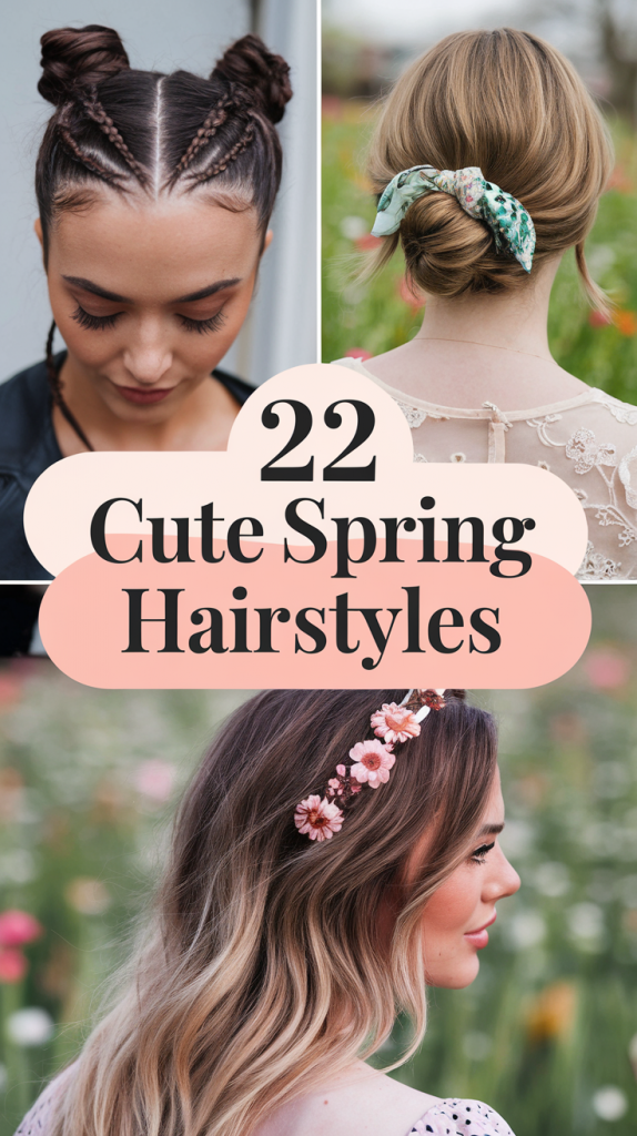 22 Cute Spring Hairstyles 2025 – Short, Long, Curly & Easy Ideas for Teens