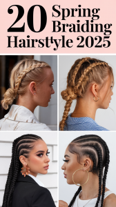 20 Cute & Easy Spring Braiding Hairstyle 2025 Ideas – Twist, Box ...