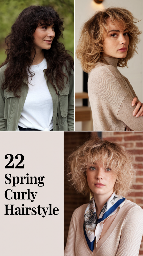 22 Spring Curly Hairstyle 2025 Ideas – Natural Curls, Short, Easy, and ...