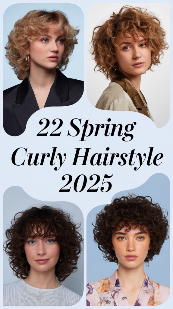 22 Spring Curly Hairstyle 2025 Ideas – Natural Curls, Short, Easy, and ...