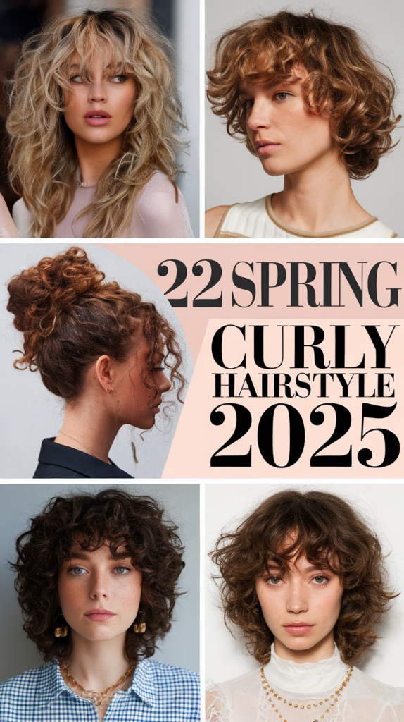22 Spring Curly Hairstyle 2025 Ideas – Natural Curls, Short, Easy, and ...