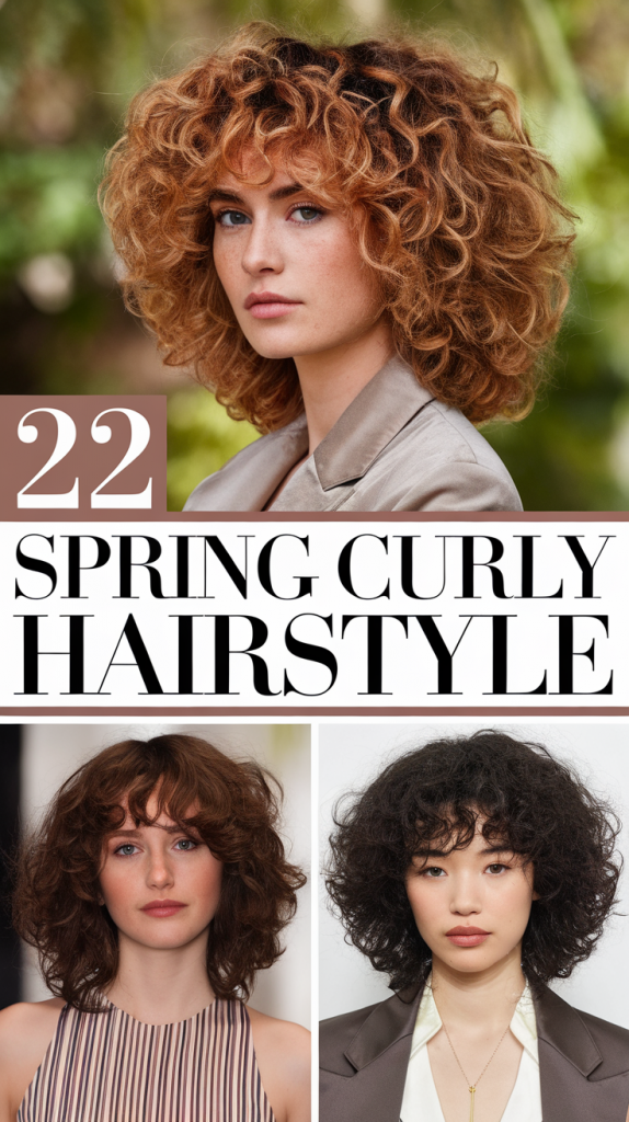 22 Spring Curly Hairstyle 2025 Ideas – Natural Curls, Short, Easy, and ...