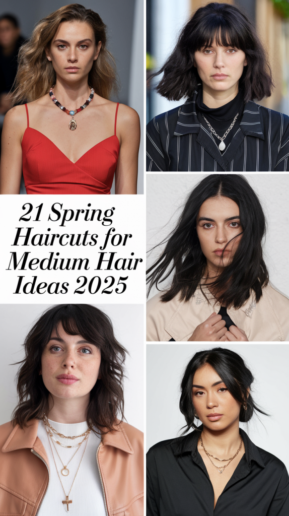 21 Spring Haircuts for Medium Hair Ideas 2025 – Trending Hairstyles ...
