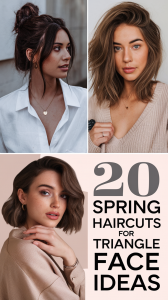 20 Spring Haircuts for Triangle Face Ideas 2025 – Medium, Short, and ...