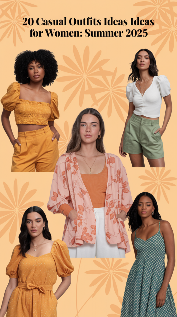 20 Casual Outfits Ideas for Women: Summer 2025 – Smart, Cute, Business ...