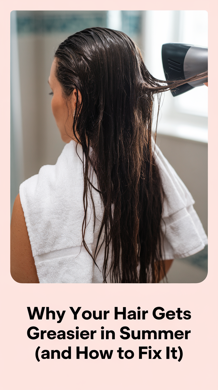 Why Your Hair Gets Greasier In Summer (And How To Fix It) In 2025