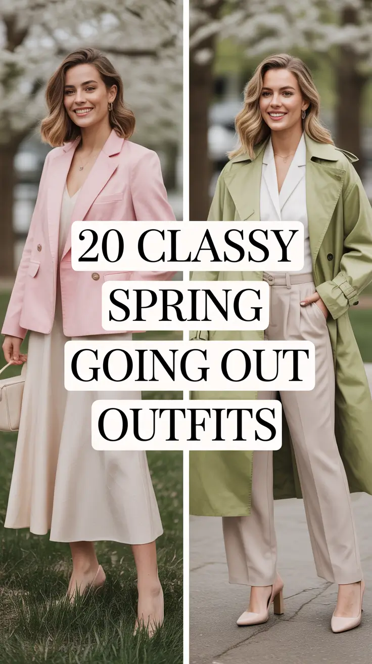 Classy Spring Going Out Outfits 2026 – Cute & Casual Inspo for Night ...